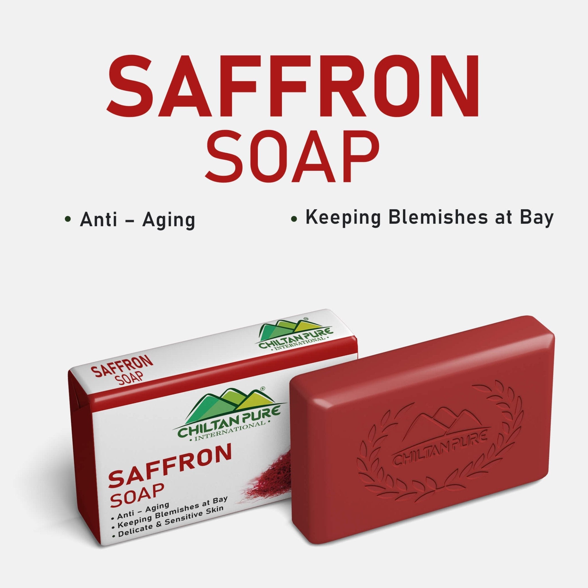 Saffron Soap - Anti-aging & Keeping Blemishes at Bay – ManKind